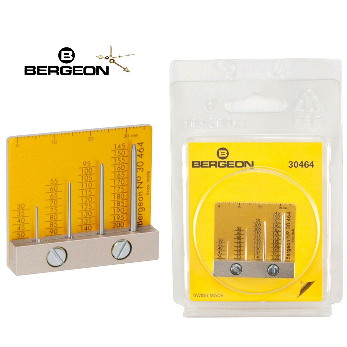 Calibratore per fori sfere Bergeon 30464 - lancette misurare ...