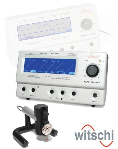 Witschi Watch Expert Prüfgerät für mechanische Uhren mit Mikrofon